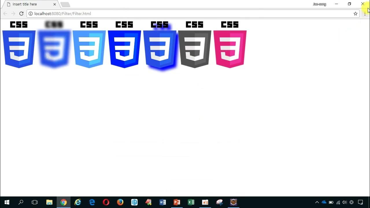 개발자 및 디자이너를 위한 Css And Css3 27강 Filter Youtube