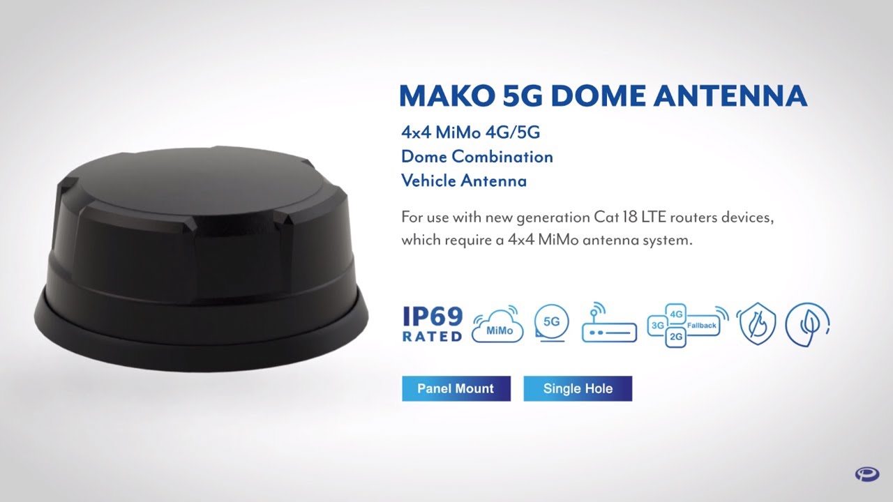 MAKO 5G Dome Antenna - YouTube