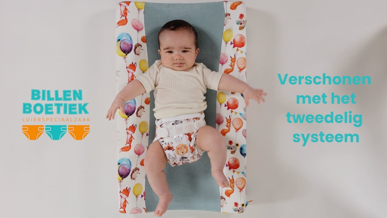 Wasbare luiers verschonen volgens de Billenboetiek - YouTube