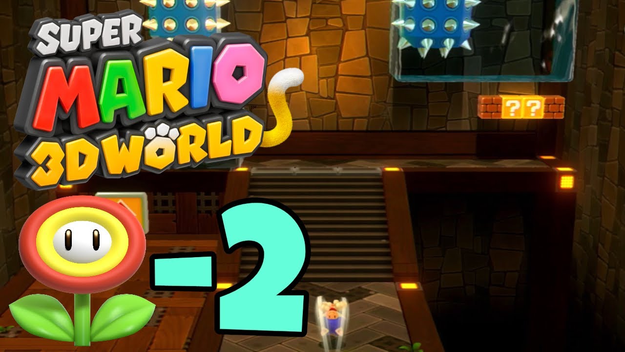 Super Mario 3D World: Flower-2 Floating Fuzzy Time Mine (All Green ...