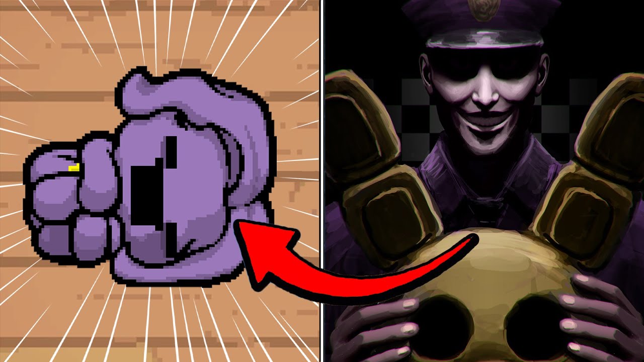 They Put FNAF PURPLE GUY In Isaac?! - YouTube