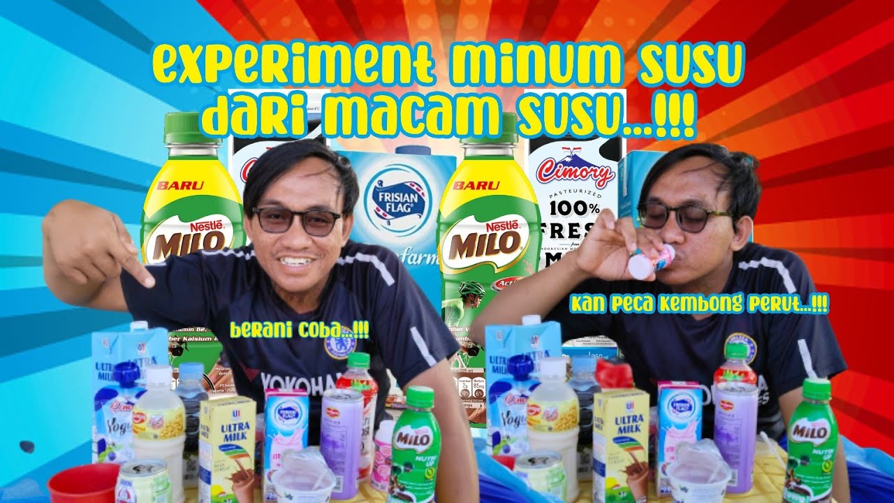 MENCOBA SEMUA MACAM SUSU - YouTube