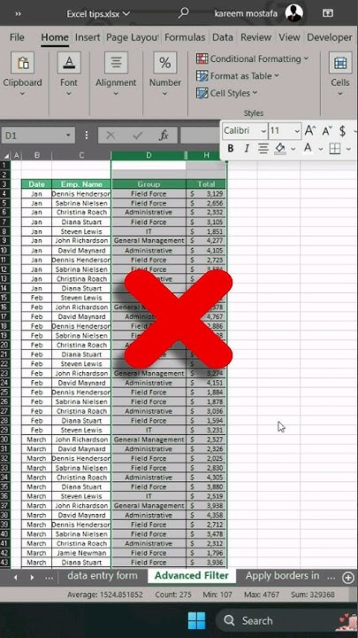 Organize your Spreadsheets with this Excel Hack #shorts - YouTube