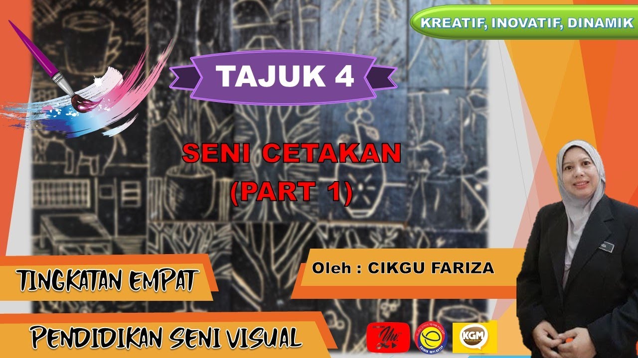 PSV T4 TAJUK 4 - SENI CETAKAN (PART 1) - YouTube