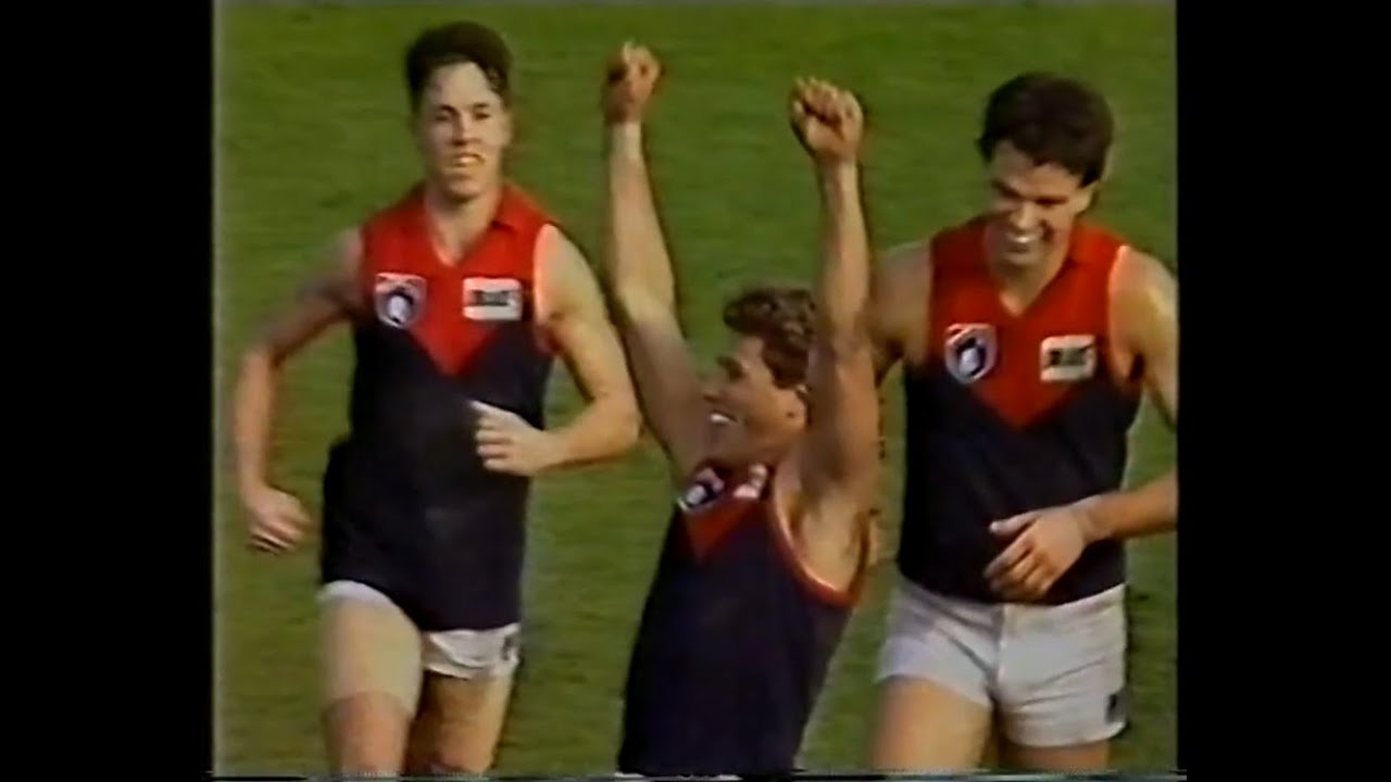 Allen Jakovich - Melbourne - 1991 Sports World tribute - 11 goals v ...