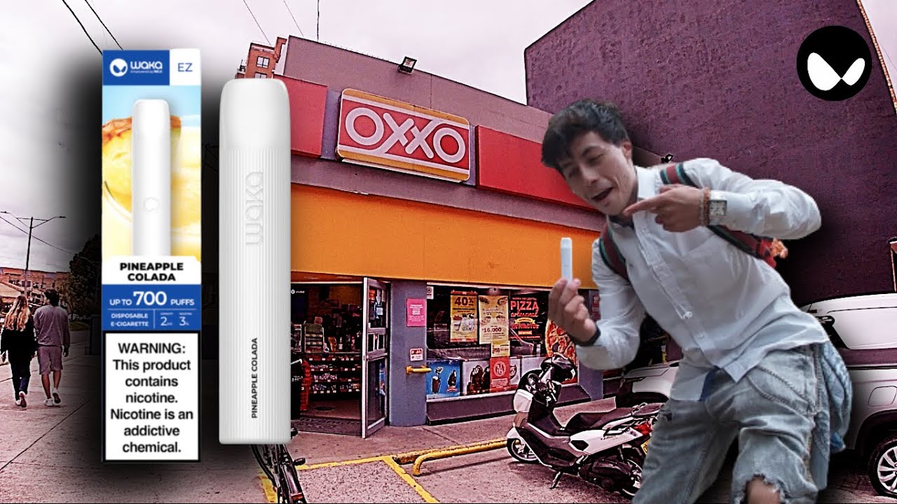 Probando El VAPEADOR de 6 dolares WAKA - YouTube