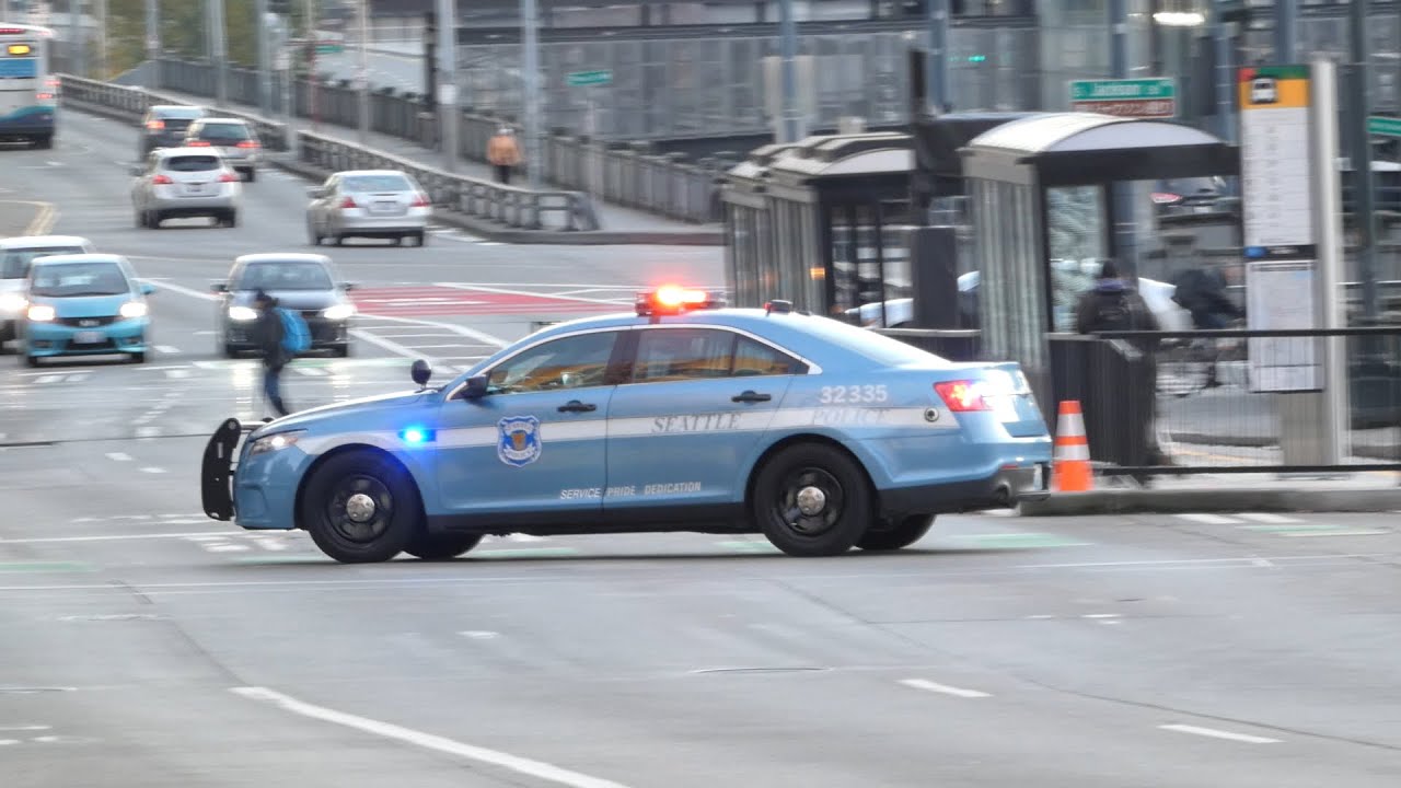 Seattle Fire Engine 10, Aid 5, Aid 10 and SPD responding! - YouTube