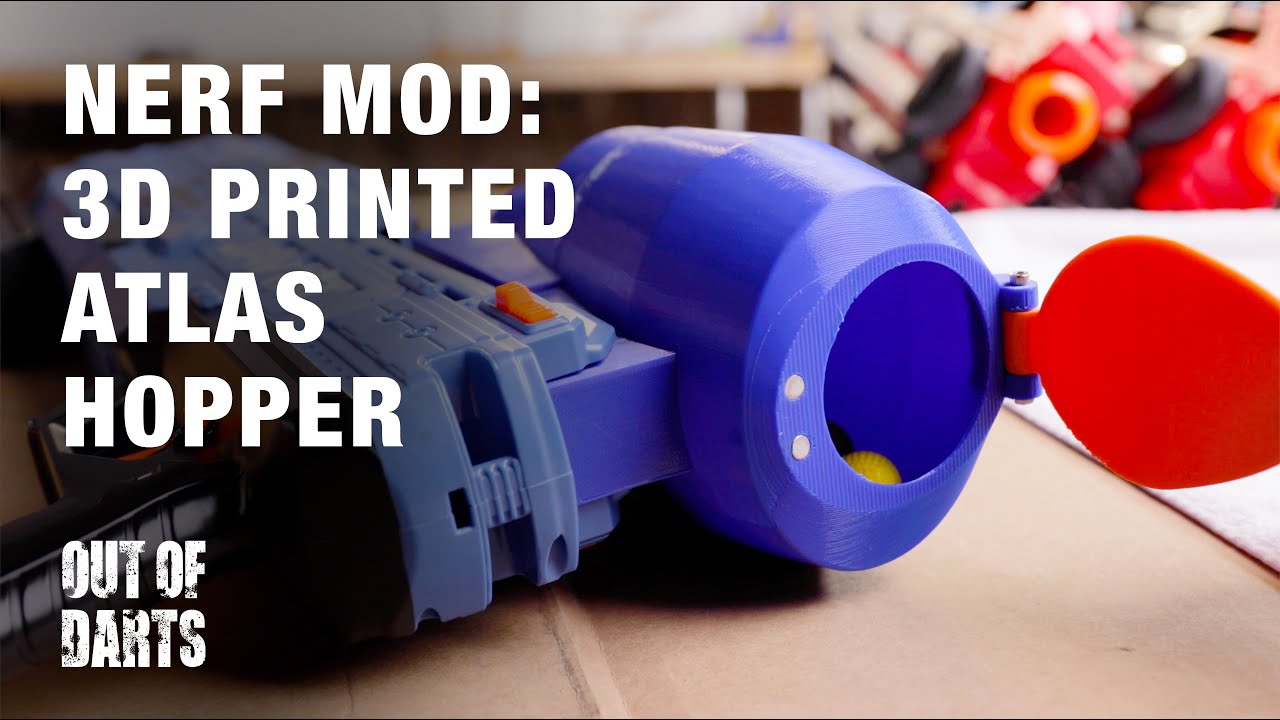 Nerf MOD: 100+ round Rival Atlas Hopper - YouTube
