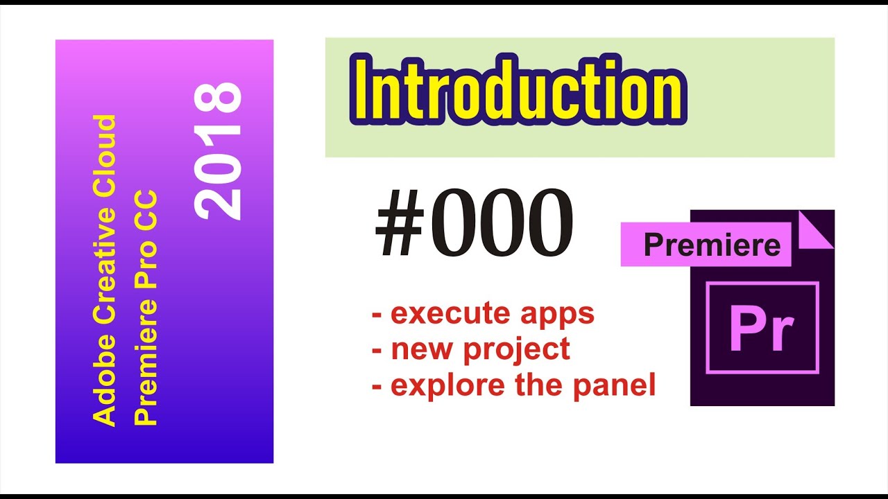 Videography : Introduction Adobe Premiere Pro CC - YouTube