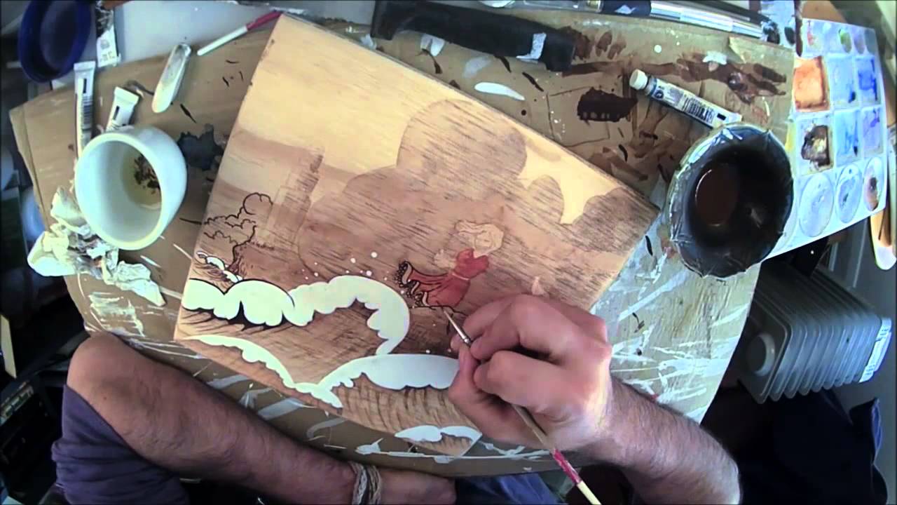 Douglas First - Whipping Wind (Artwork by Leith Walton) - YouTube