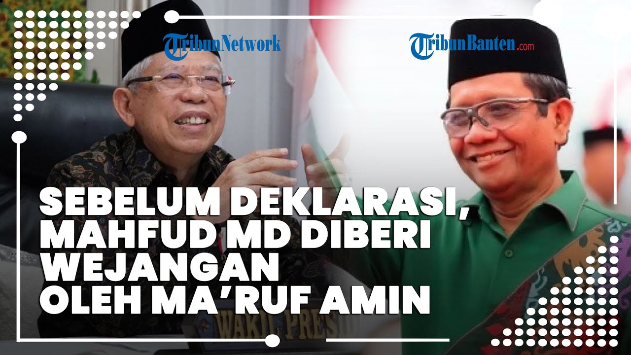 Inilah Isi Pertemuan Mahfud MD dengan Wapres Ma'ruf Amin - YouTube