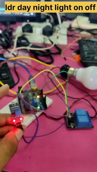 Ldr sensor project, Arduino project, science exhibition working model, inspire award project ...