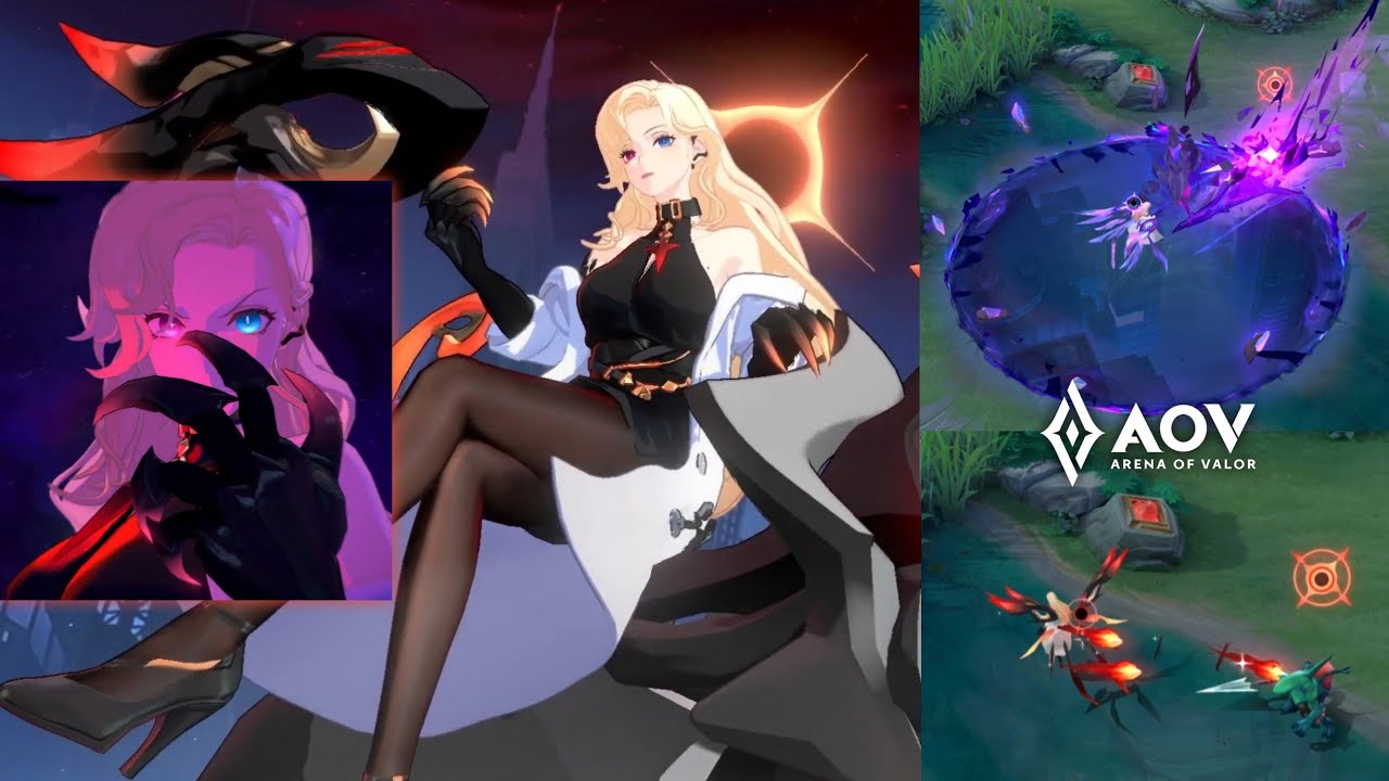 AOV New Skin Lauriel Dimension Breaker - Arena of Valor - YouTube