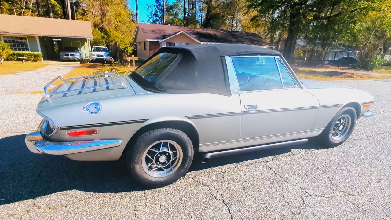 Triumph Stag Road Test & Review by Drivin' Ivan - YouTube