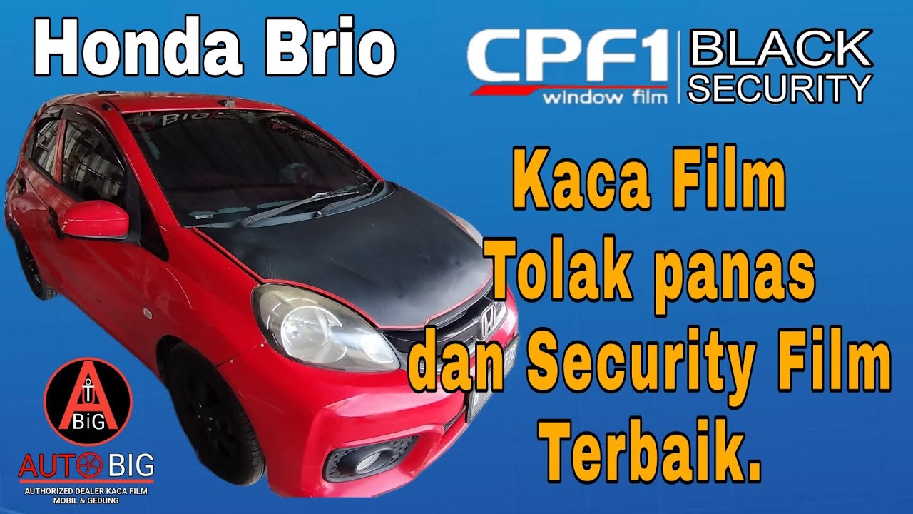 CPF1 Black Security || Kaca film penolak panas dan Security Film ...