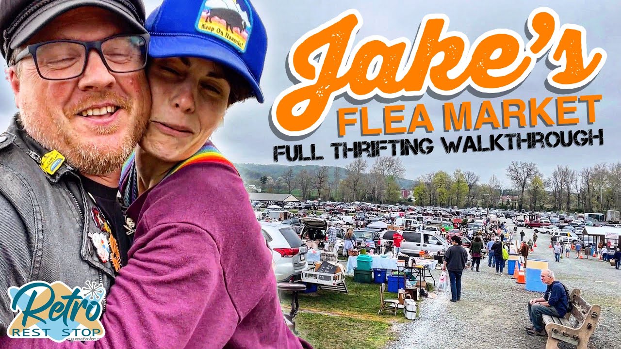 Thrifting Jake’s Flea Market With Friends For Big Deals | Thrift With ...
