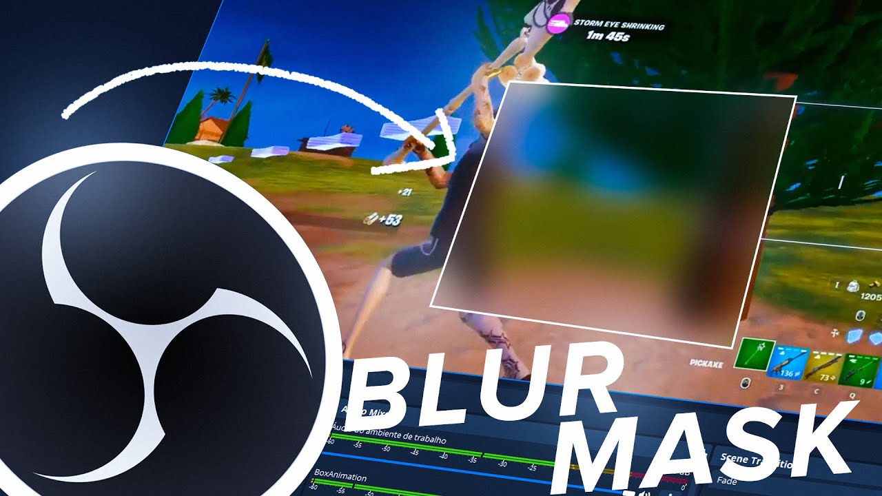 How to Blur overlays with source masks in OBS (NEW UPDATE 2025) - YouTube