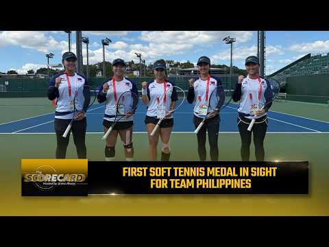 Team Philippines secures historic first-ever Asian Games soft tennis medal; Japan next in semifinals