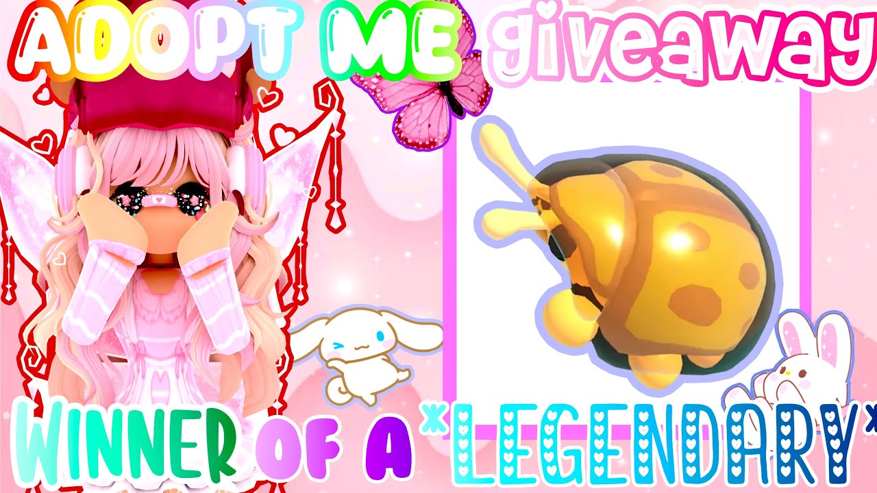 Adopt Me Giveaway Of A WINNER LEGENDARY! 😱*WHO WILL WIN?! GOOD LUCK ...