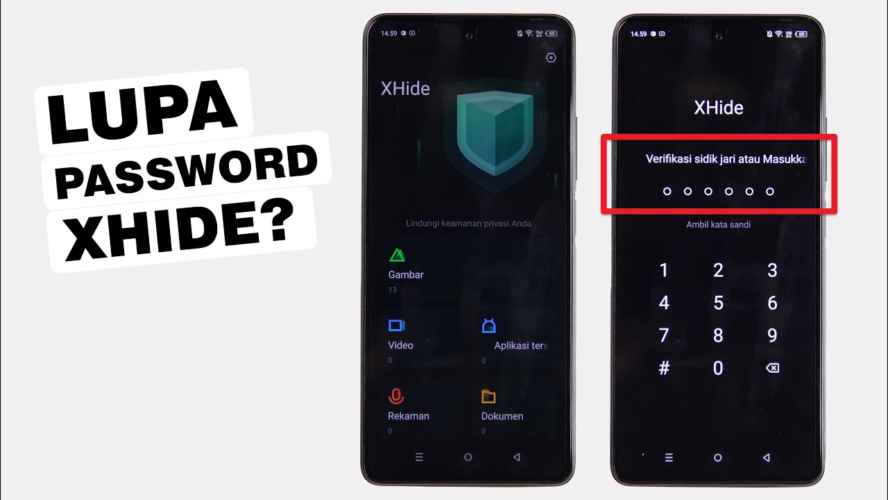 Cara Mengatasi Lupa Password/Kata Sandi Xhide Di HP Infinix - YouTube