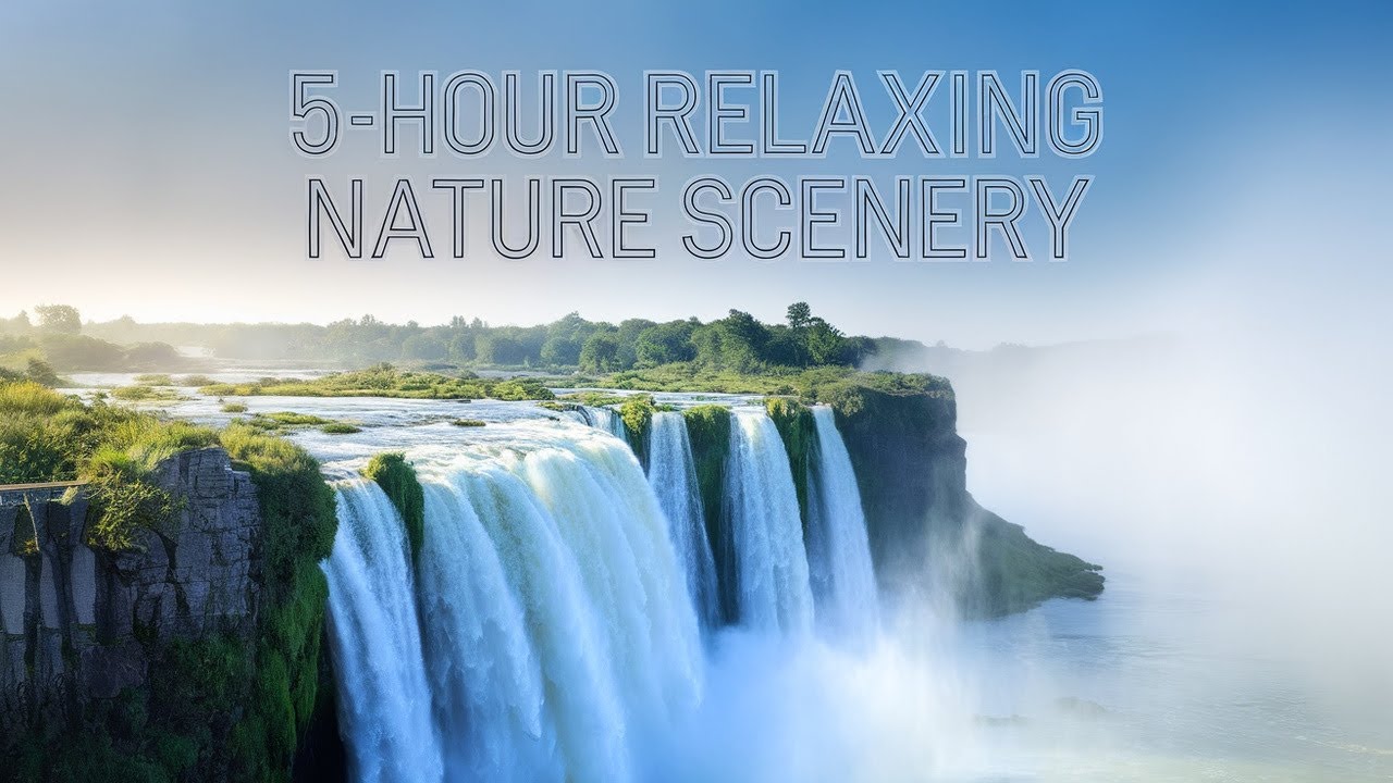 5-Hour Relaxing Nature Scenery | Peaceful Background for Study, Sleep ...