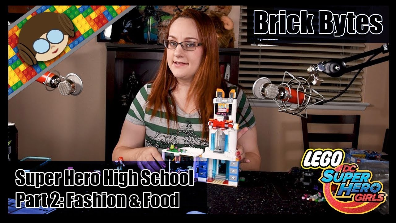 How to Build DC Super Heroes Girls Lego Set - Super Hero High School ...