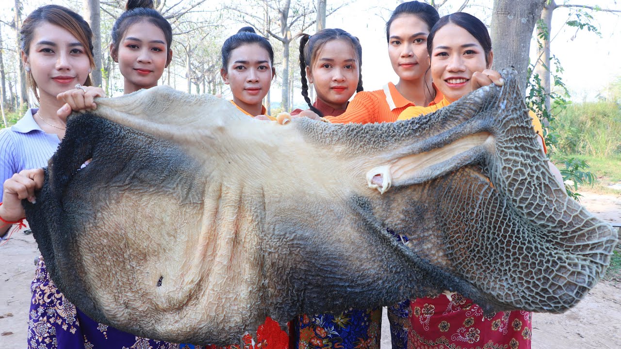 How to cook intestine cow curry with vegetable recipe - Intestine cow ...