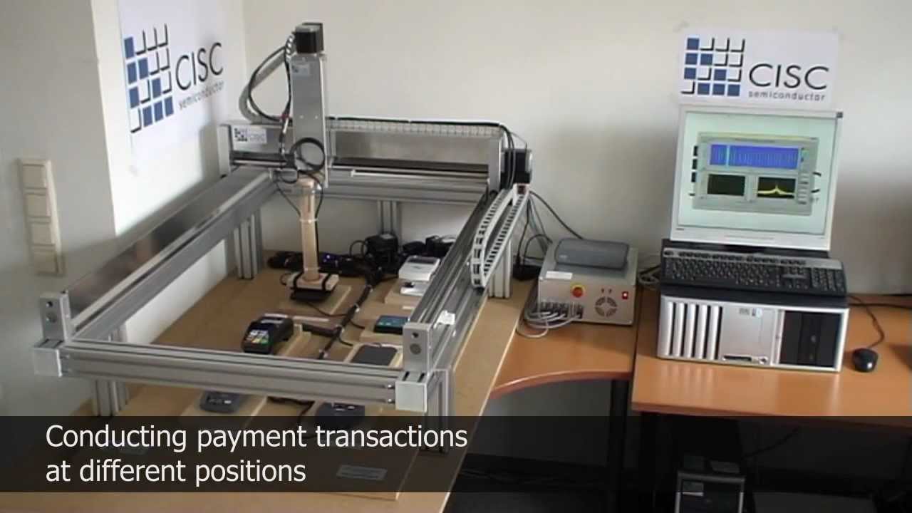 CISC NFC Intoperability Tests - YouTube