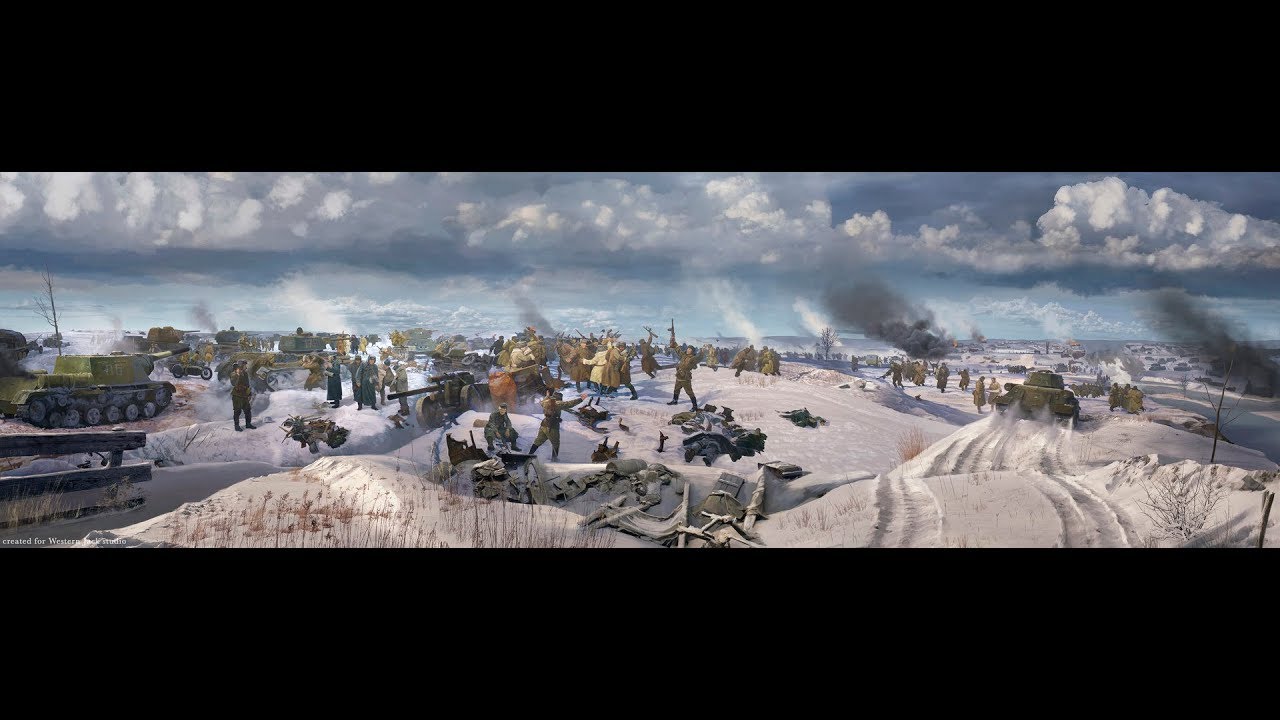 WW2 Russians Attack German Airfield at Stalingrad | Men of War AS2 ...