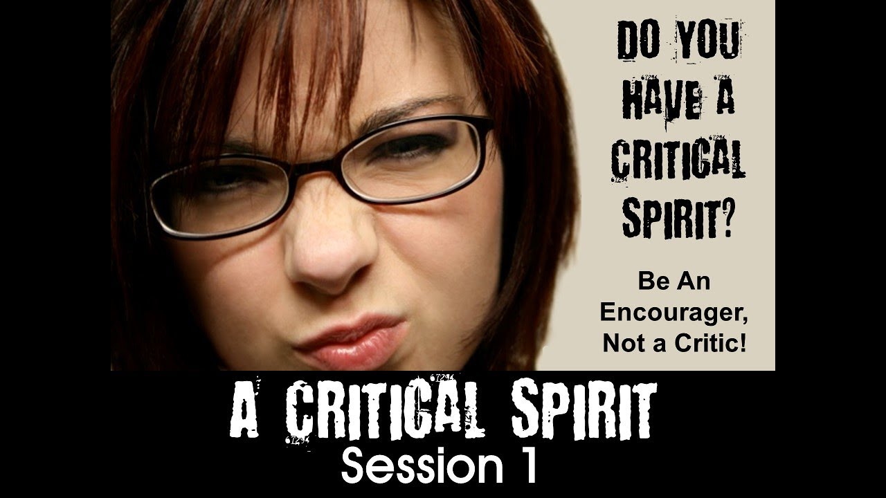A Critical Spirit - Session 1 - YouTube