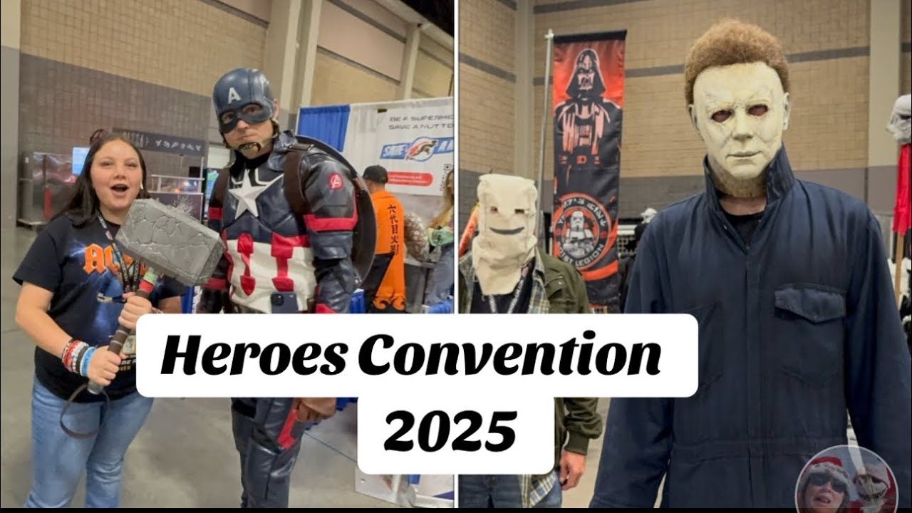 Heroes Con Day 3 Charlotte NC @ the Charlotte Convention Center 6/22 ...