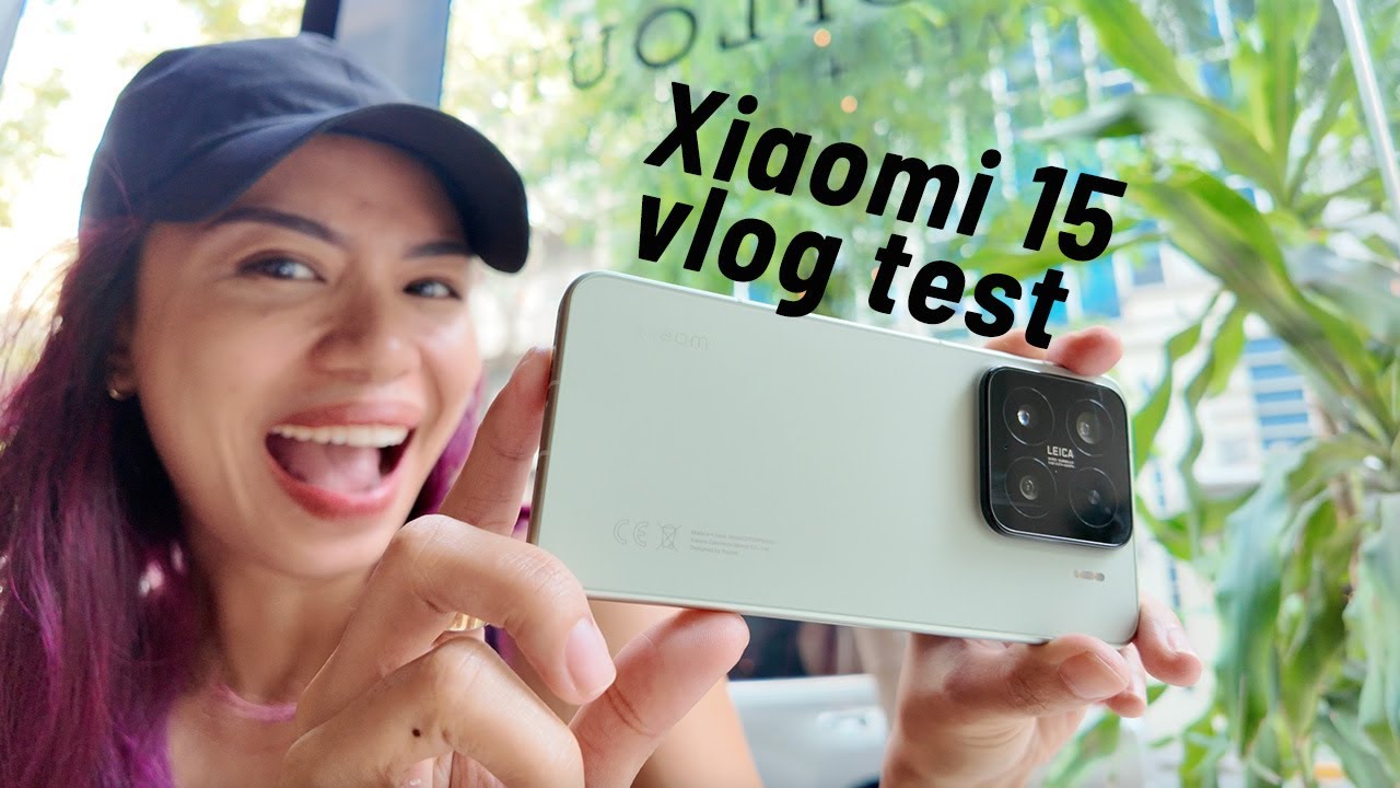 Xiaomi 15 CAMERA vlog test!