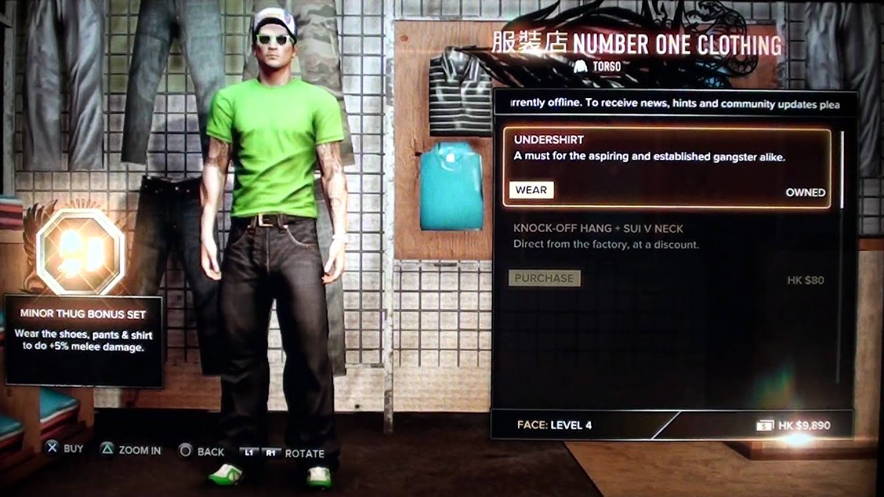 Sleeping Dogs - Buying Clothes (Using Market) - YouTube