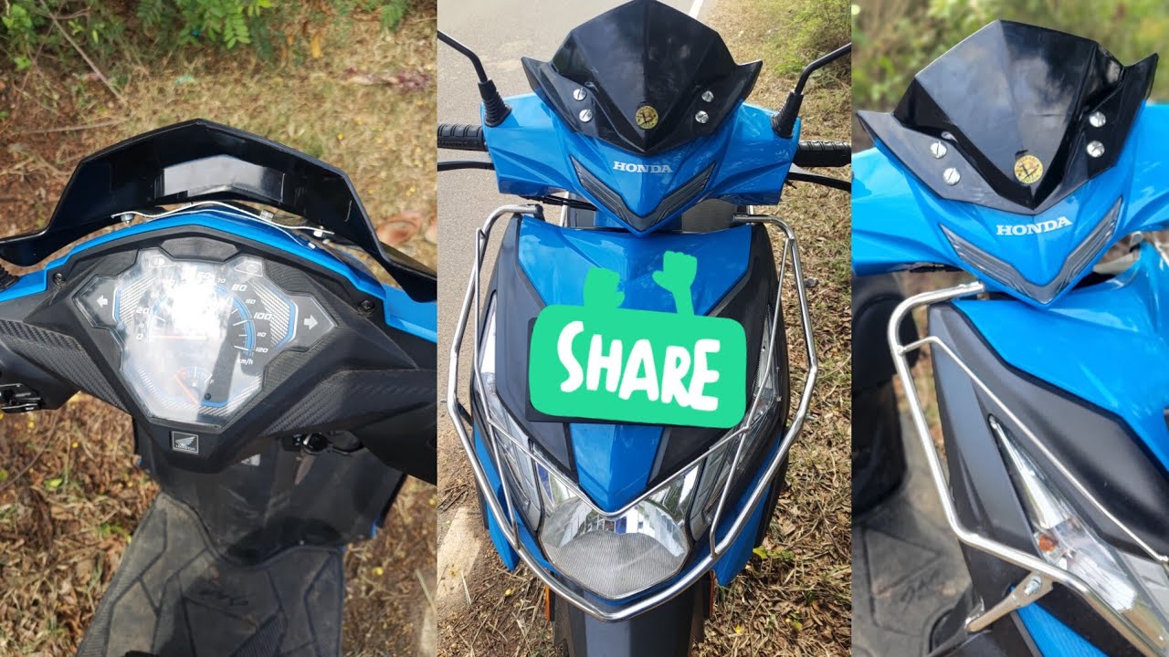 Honda Dio BS6 modified 😱 #honda #hondadiobs6 #hondadio125 #bike # ...