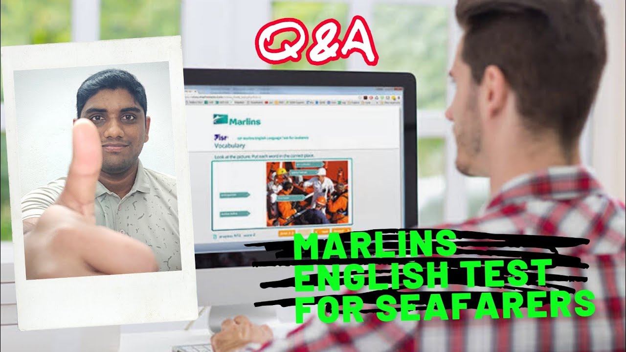 Marlins English Test For Seafarers Q&A 2021 - YouTube