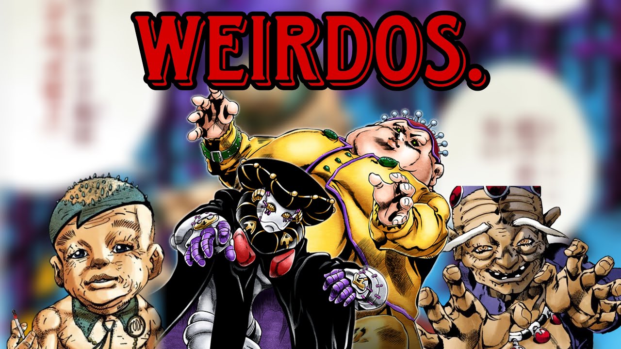 The WEIRDEST Characters In JJBA 4 - YouTube