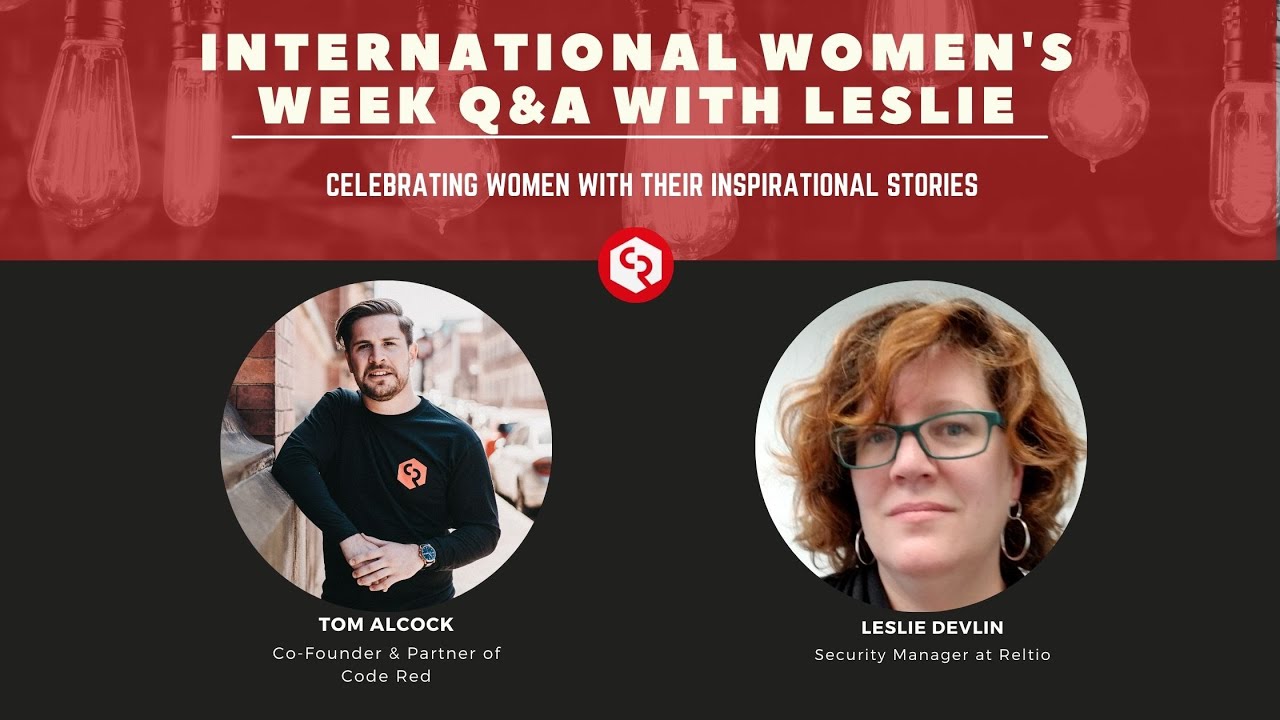 International Women's Day Inspirational Interview with Leslie Devlin (Security Manager) - YouTube