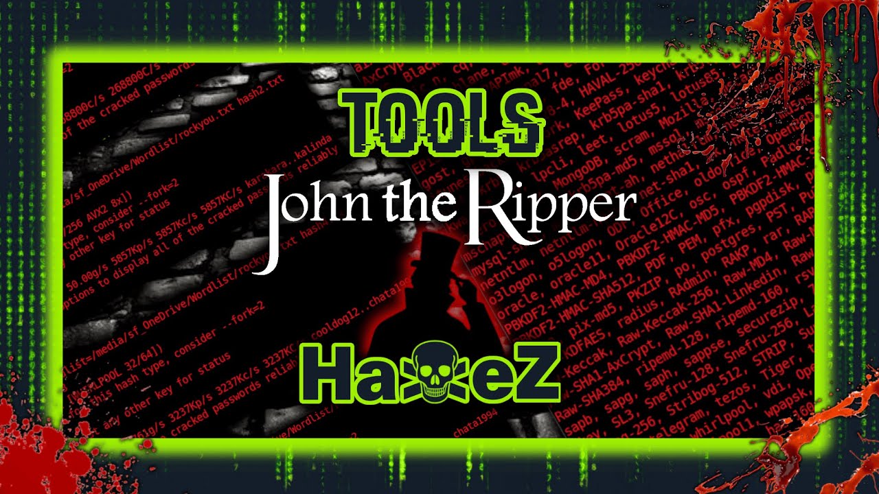 Hacking Tools: John The Ripper - YouTube