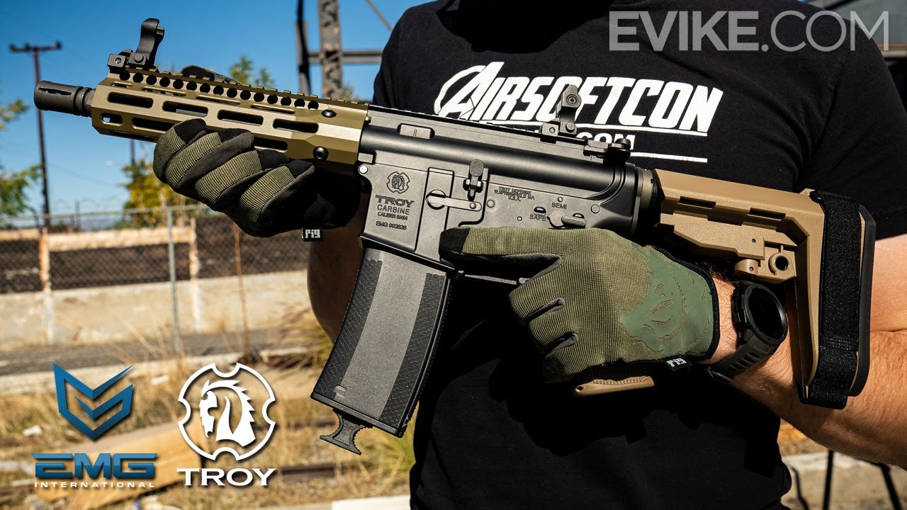 EMG Troy Industries SOCC M4 Review - YouTube