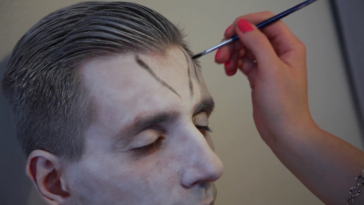 DIY Make Up για το Halloween: White Walker από Game of Thrones - YouTube