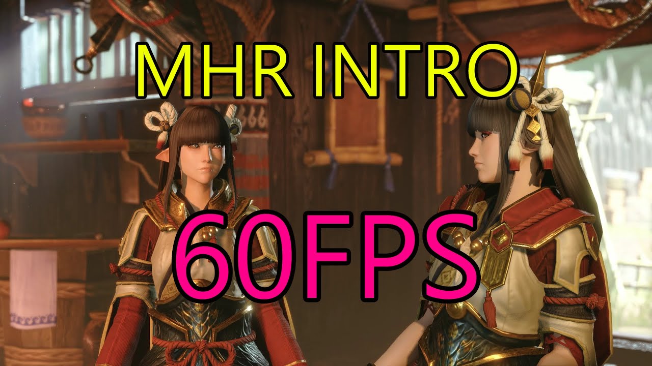 (60FPS TEST)[Monster Hunter : RISE - OPENING CUTSCENE]魔物獵人：崛起開頭動畫 - YouTube