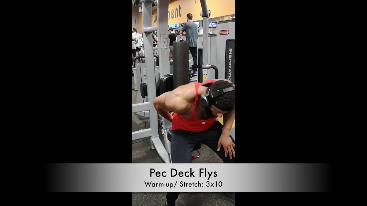 Volume Overload Chest Workout 👽 - YouTube