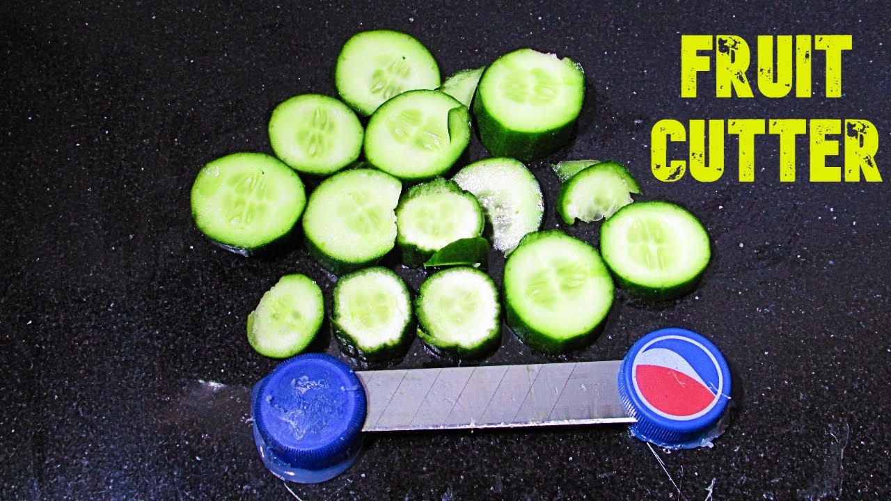 How To Make A Fruit Slicer At Home With Bottle Cap ll PK Inventions ...