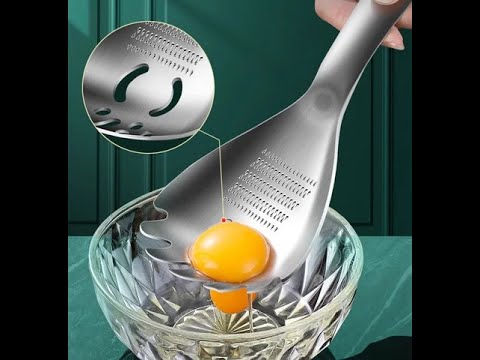 304 Stainless Steel Multi-Functional Grinding Spoon - YouTube