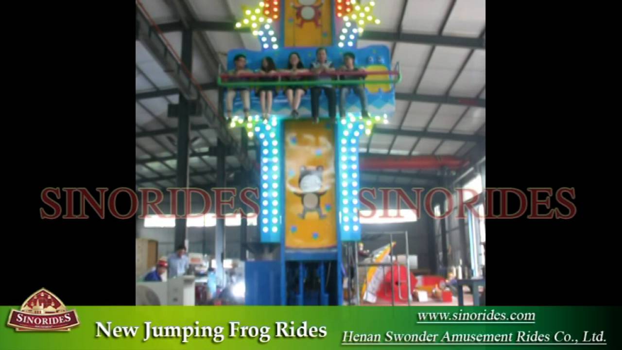 New Jumping Frog Amusement Carnival Rides - YouTube