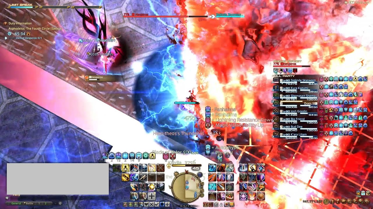 P4S Act 2 Aether Pastebin Strat PURPLE TANK POV - YouTube