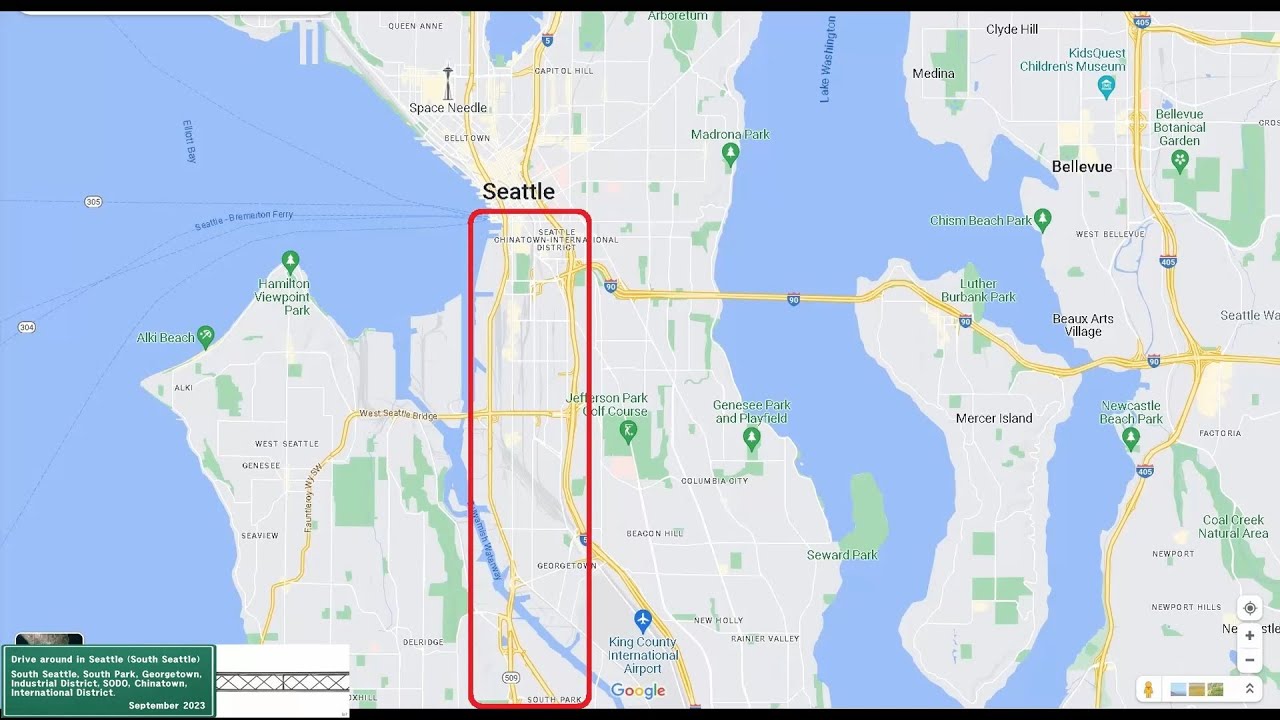 What does Seattle look like right now? South Park, Georgetown ...