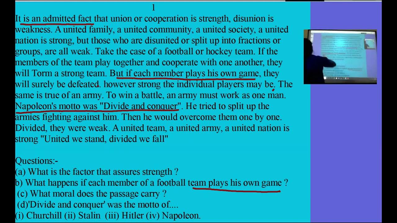 Class 10th English Unseen Passage YouTube class-10th-english-unseen-passage-youtube