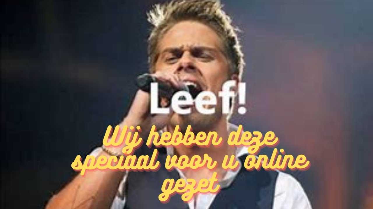 André Hazes - Leef Officiële Video - YouTube