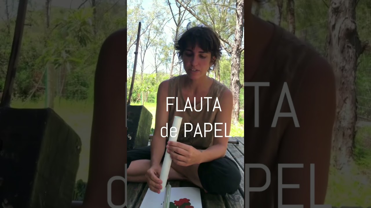 Flauta de Papel - como fazer - YouTube
